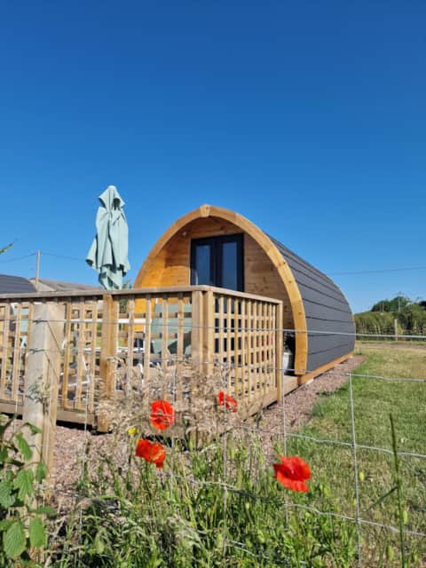 Luxury glamping pod for 2 adults - Lammer Law - Vacation Home in Tranent