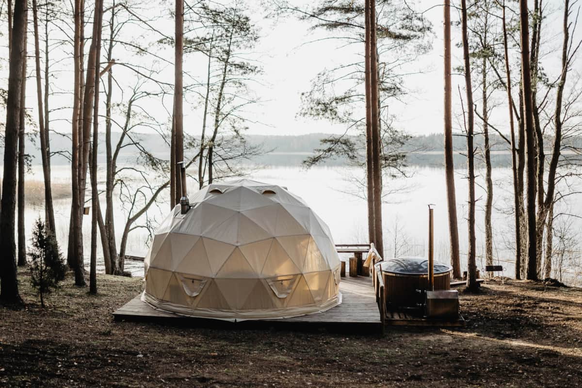 Asalnų kupolas - Kempingas in Puziniškis