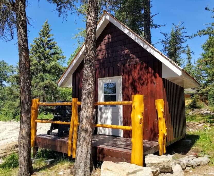 Site 03 Hunter Glamping Bunkie on Small Urban Farm - Cabin in Kenora