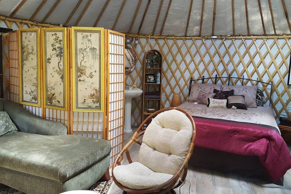 Yurting on the Canoochee River Yurt - Vacation Home in Evans County