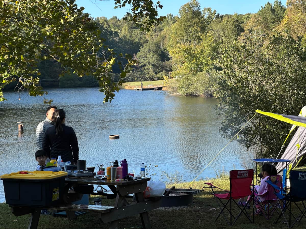 Campsites • Pond - Camping in Talladega County