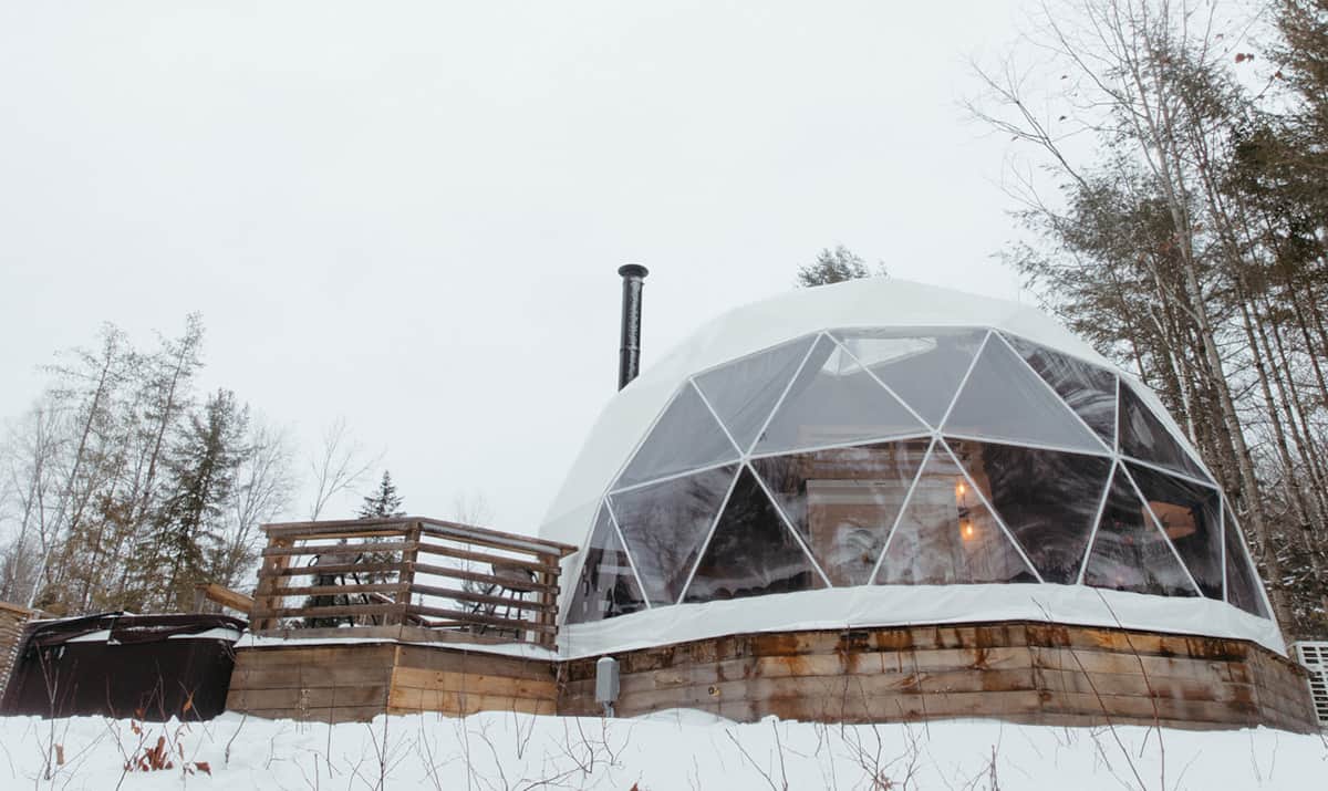 Lake View Luxury Geodesic Dome № 2 - HillHaus Domes