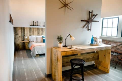 The Mill Inn - Room 2: Private King w/ Main St. Views - Hotel in Dover ...