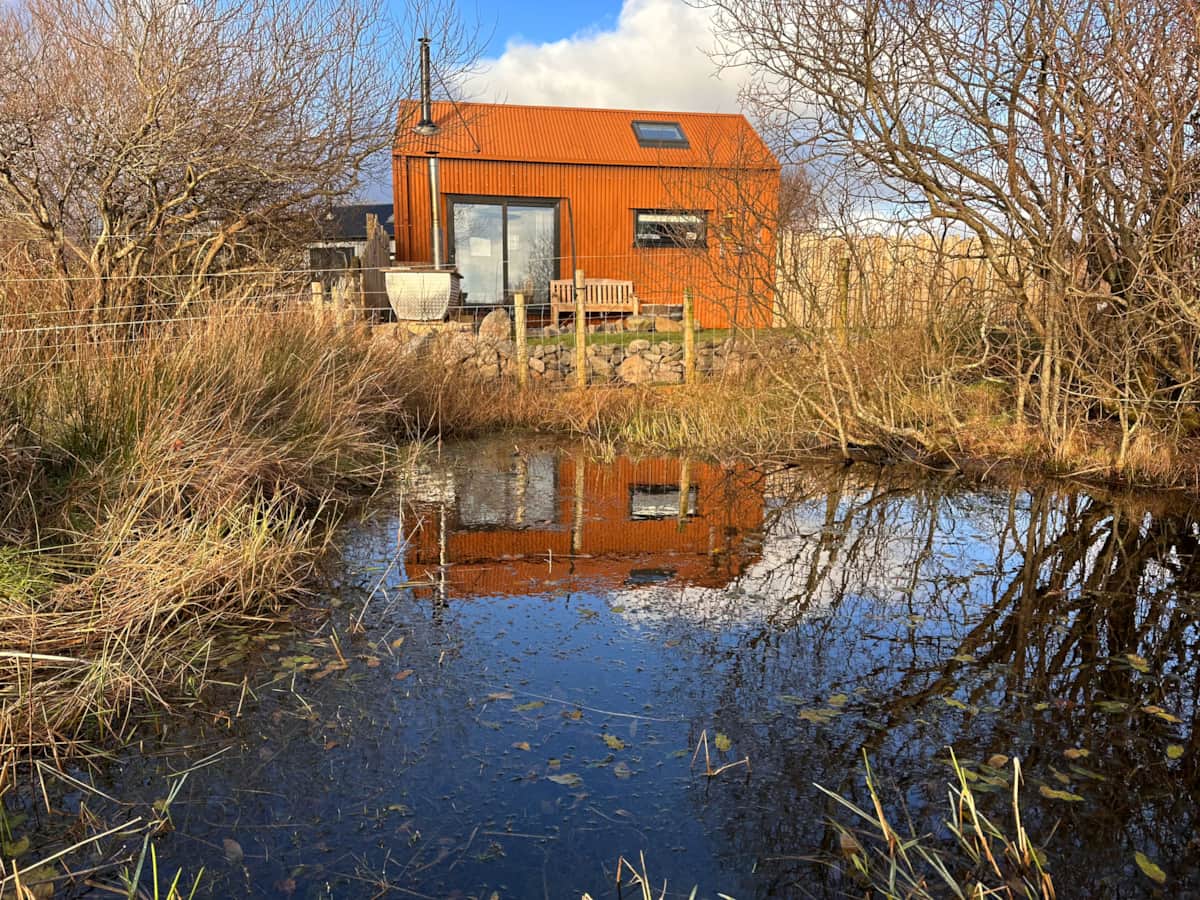 The Rusty Hut with hot tub - Cabin in Knockrome