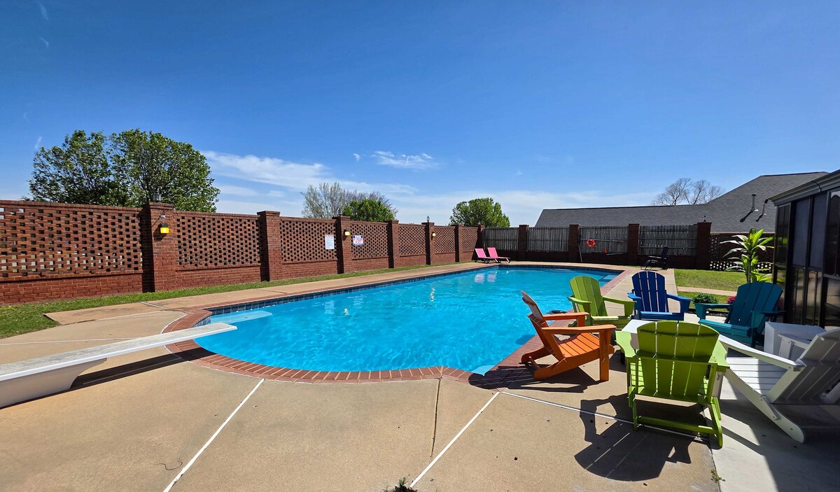 Private Pool Oasis Near Fort Sill & Refuge Slps 10 - Lawton, OK