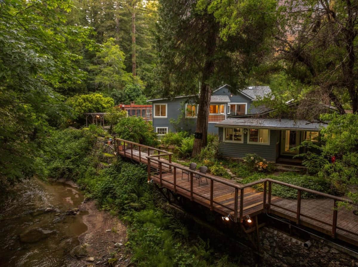 Either Way Hideaway - a riverside oasis in the santa cruz redwoods