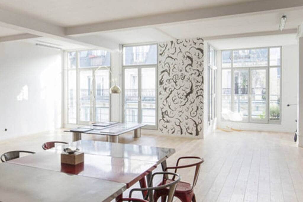 Loft Blanc 120m2 avec balcon au centre de Paris 10 - Appartement dans Paris