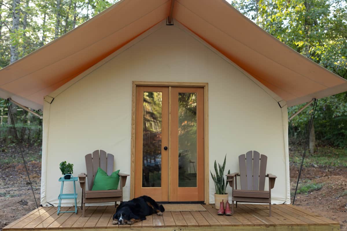 Large Canvas Cabin - Unit 6 - Cabin in Travelers Rest