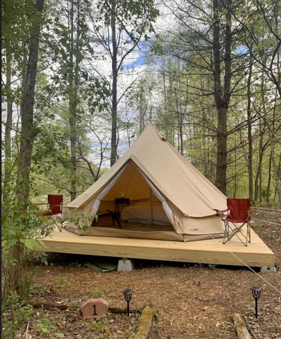 Yak Eco Camp - Luxury Camping in Brevard, NC