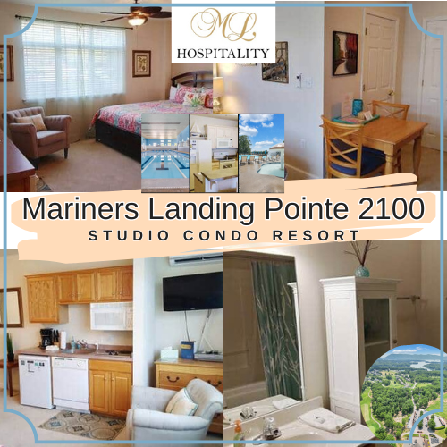 #2100 Pointe - Studio Suite at Mariners SML - Apartment in Bedford County