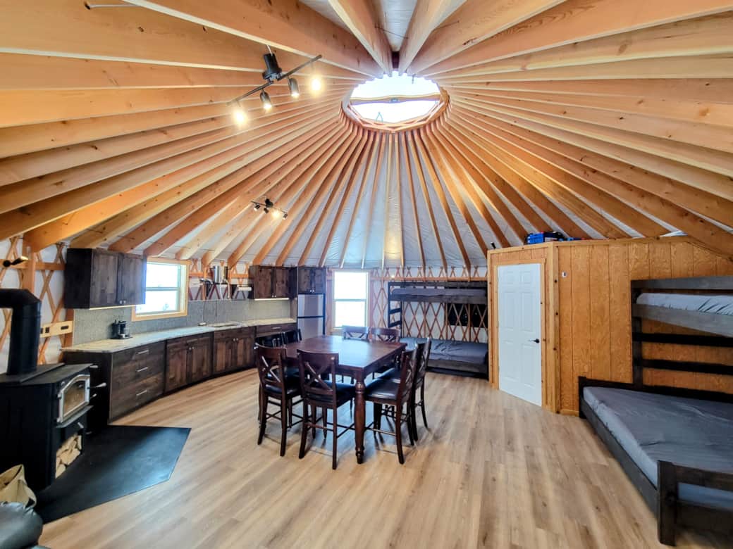 Blue Yurt - Cabin in Boise County