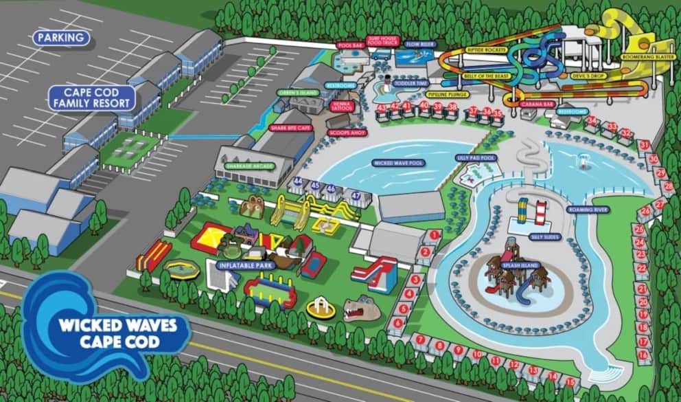 Family Fun at Cape Cod Inflatable Park & Wicked Waves Water Park in ...