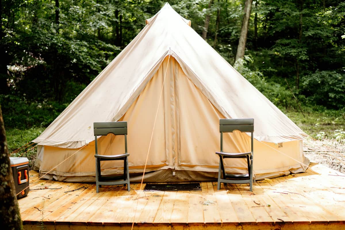 Alpaca Tent - Camping in Logan