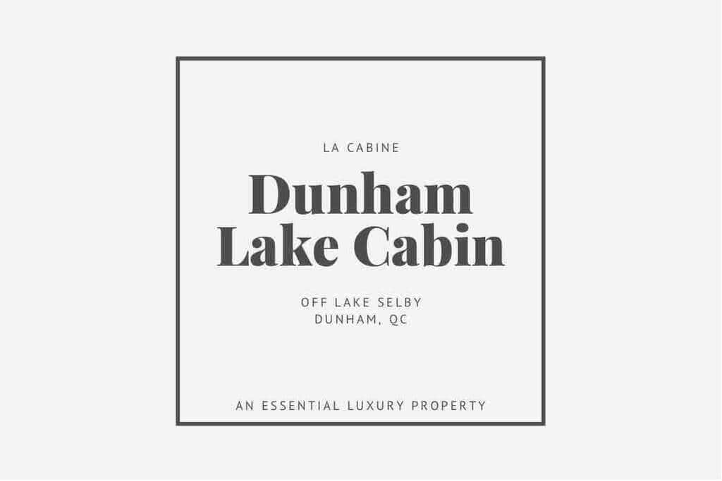 La DUNHAM LAKE CABIN - Lake, Vineyards, Cycling - Vacation Home in Dunham