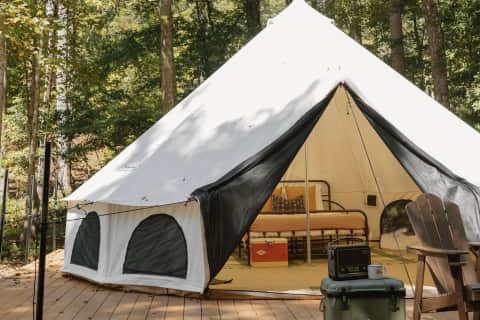 Small Bell Tent - Unit 8 - Cabin in Travelers Rest