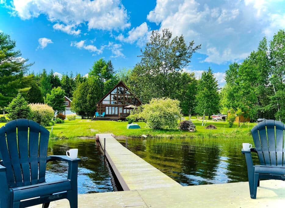Superb log cabin *Spa* *Waterfront* - Cabin in Weedon