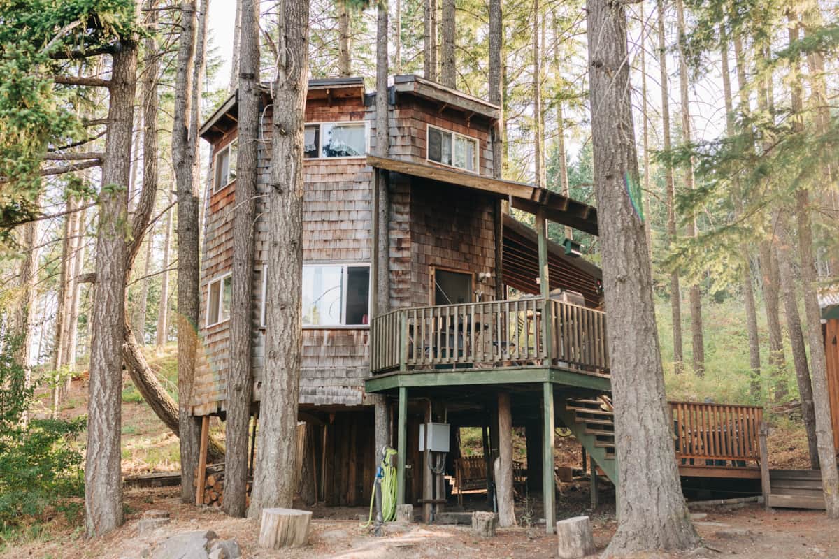 Vacation Rental - Tree House Tranquil-a-Tree - Romantic Hide-a-Way