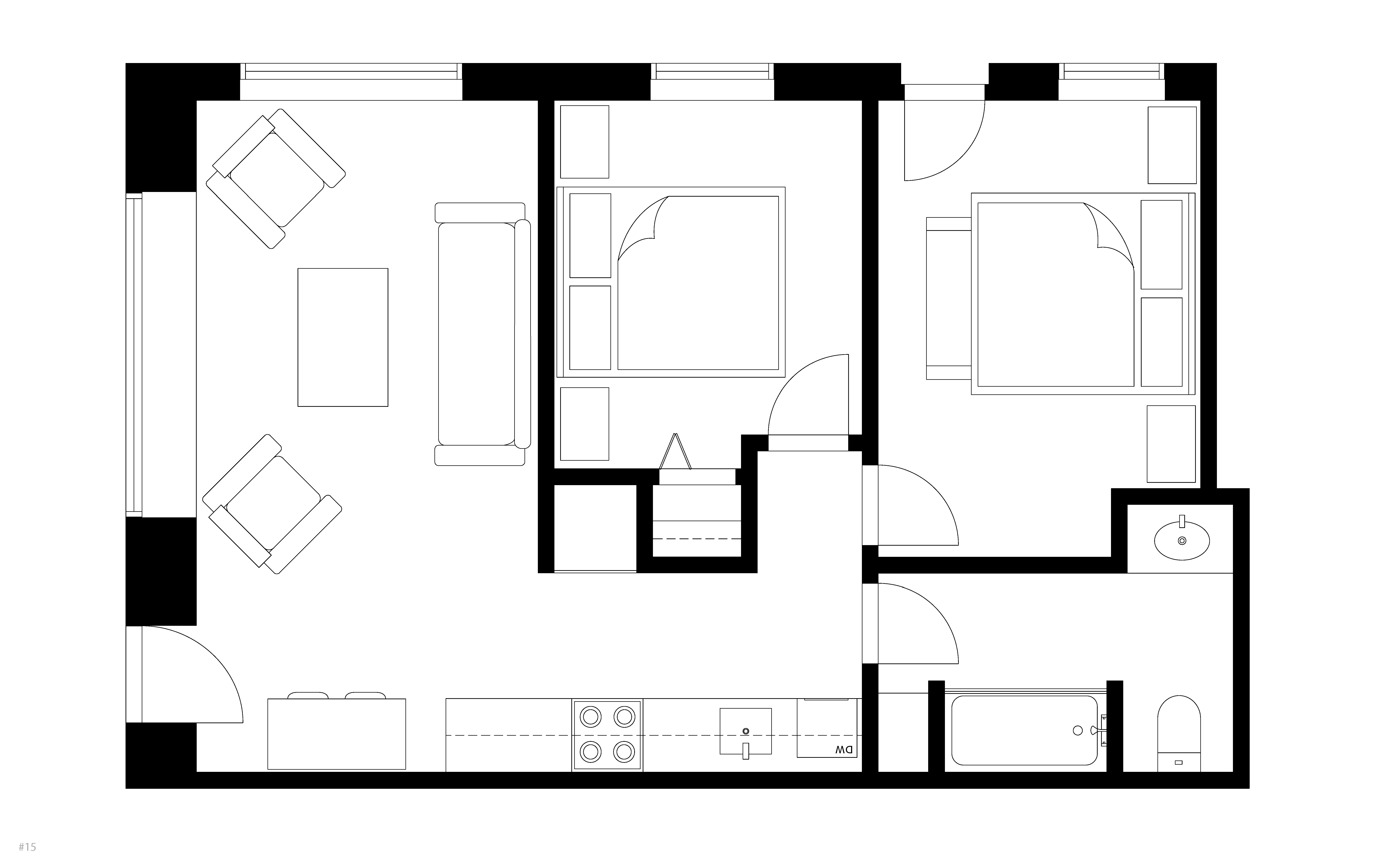 Guest House Suites - The High Tide Suite - 15, Guest House