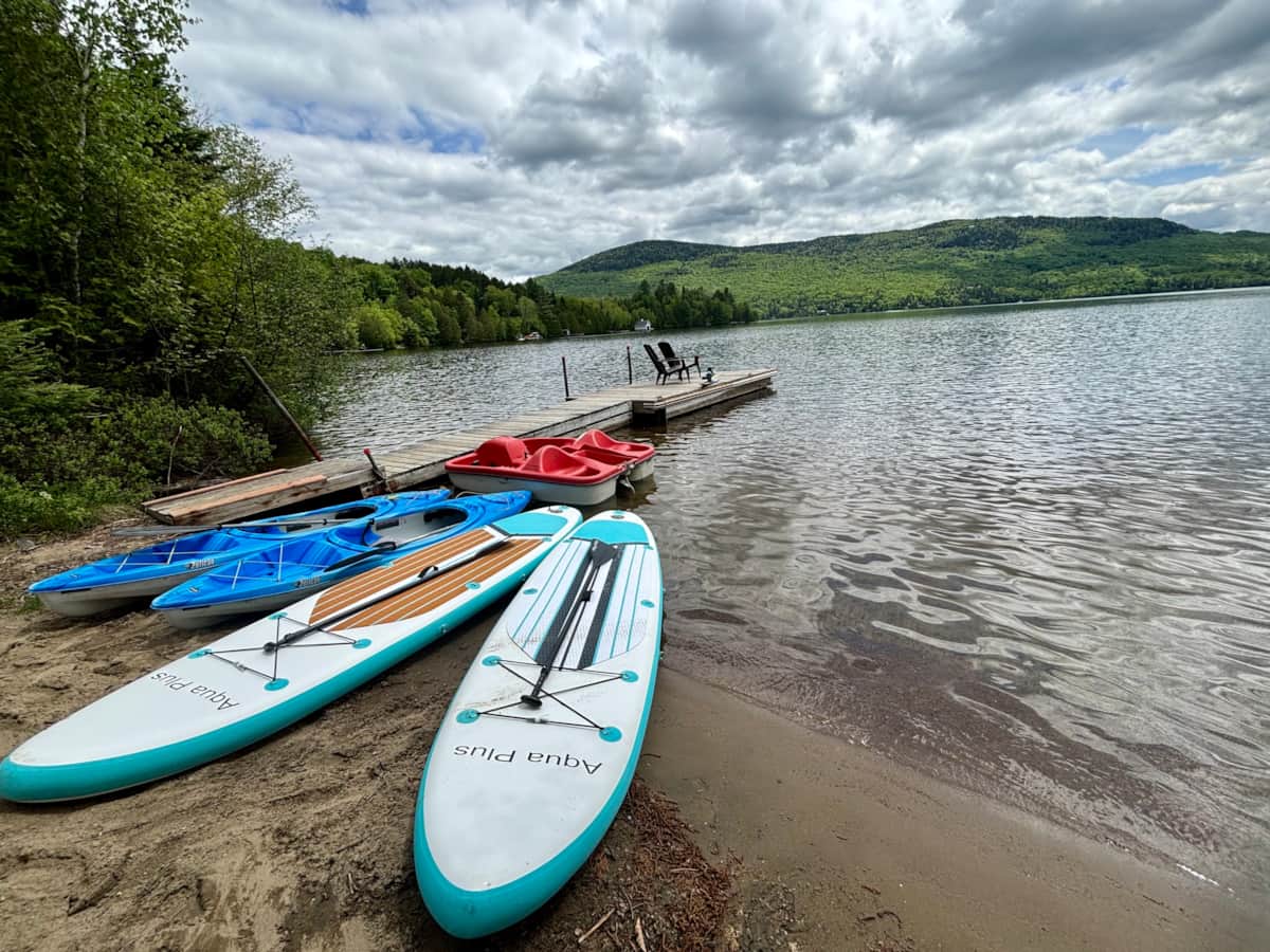 Lake Archambault Waterfront SPA Billiard Ski Games - Vacation Home in ...