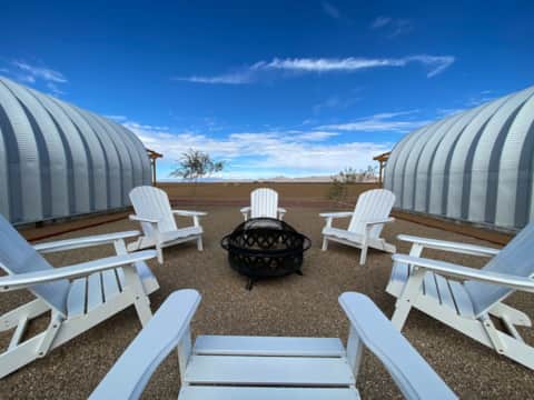 The Huts at Rhumb Line Vineyard & Lavender Farm - Lodging in Willcox AZ