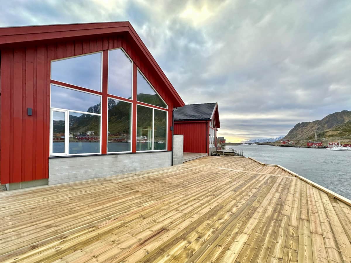 Ballstad Mountain Panorama - Cabin in Ballstad