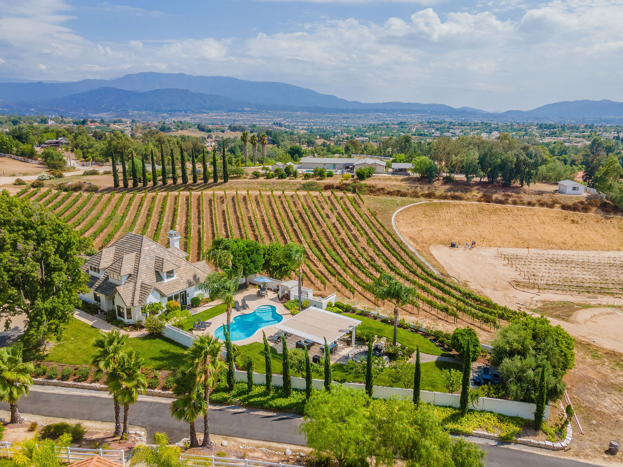 Main Home Chateau Blanc Vineyard Estate - Temecula, CA