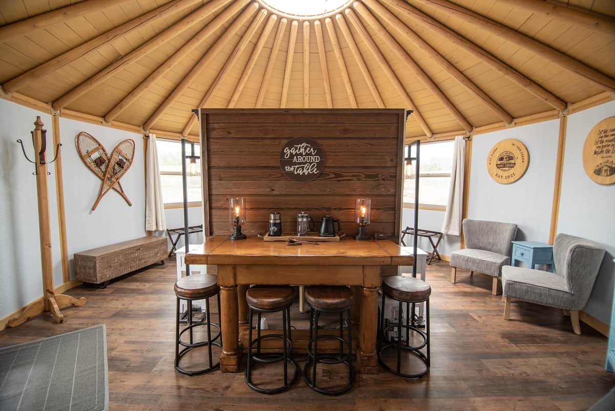 Snowy Range Yurt Cabins - Blue Yurt - Vacation Home in Centennial