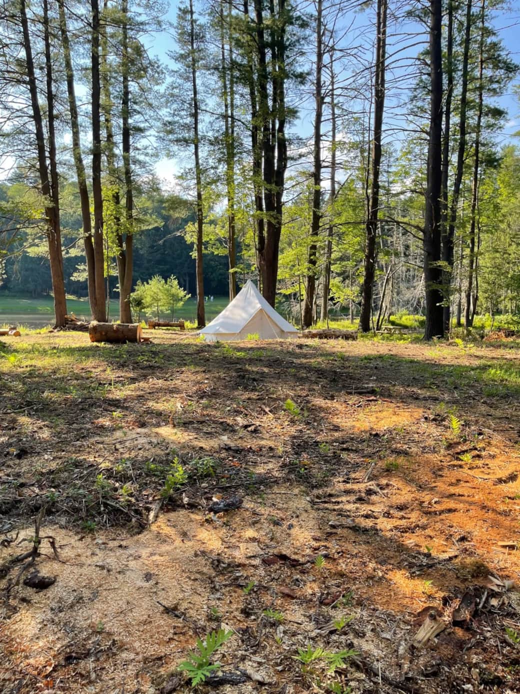 The Shangri-La Tent - Camping in Hancock