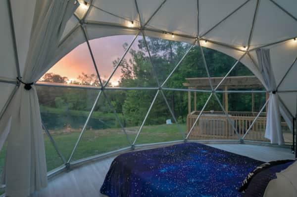 The Best Luxury Glamping Geo Dome In Texas Near Houston
