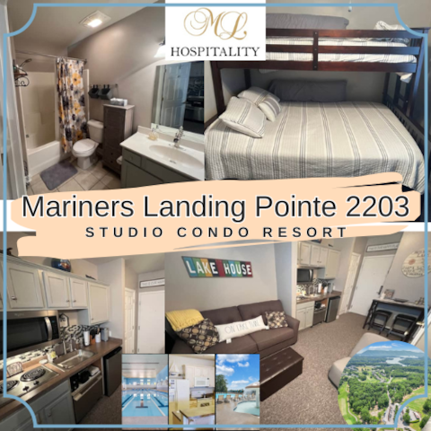 #2203 Pointe - Studio Suite at Mariners SML - Apartment in Bedford County