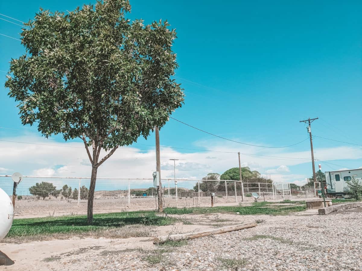 The Littlest RV Park in Farmington, New Mexico