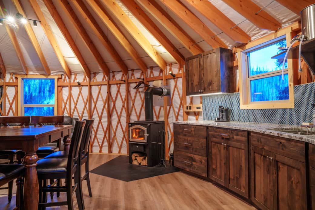 Blue Yurt - Cabin in Boise County