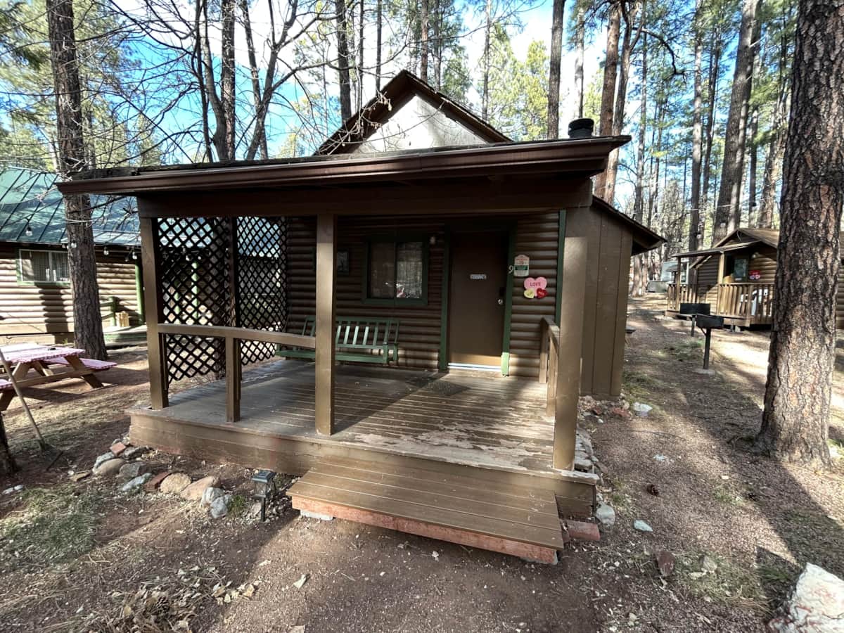 Cabin #9 - Studio with fireplace - Cabin in Gila County