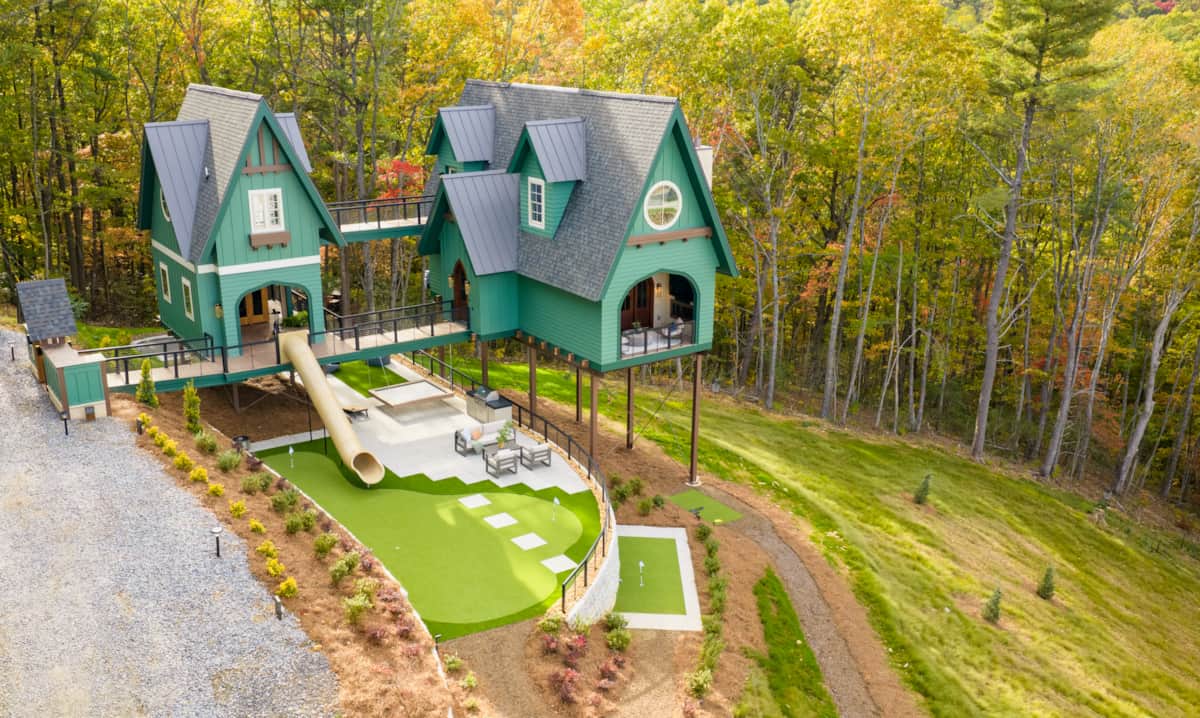 Overview The Jake: The Perch Treehouse at Pinhoti Peak - Vacation Home ...
