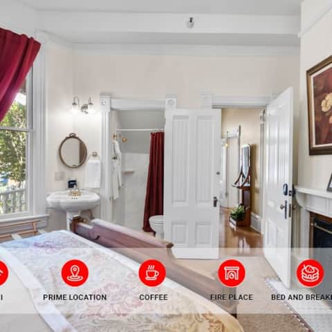 Paisley Room- Napa Bed&Breakfast - Room in Napa