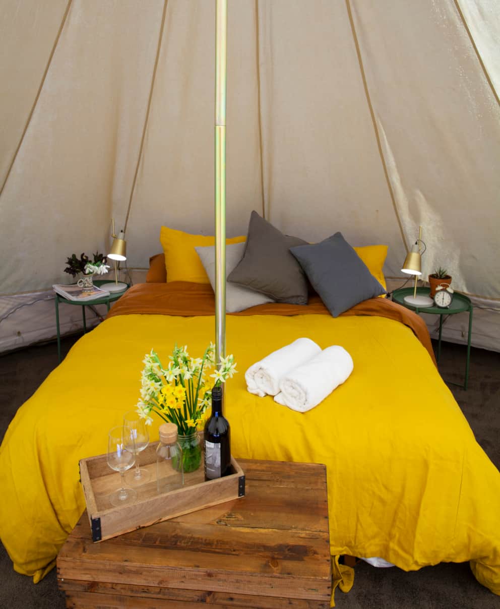 Garden Beds Glamping | Luxury camping outside Melbourne.